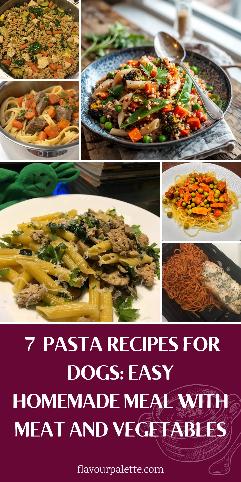 7 Quick And Tasty Pasta Recipes For Dogs: Easy Homemade Meal With Meat ...