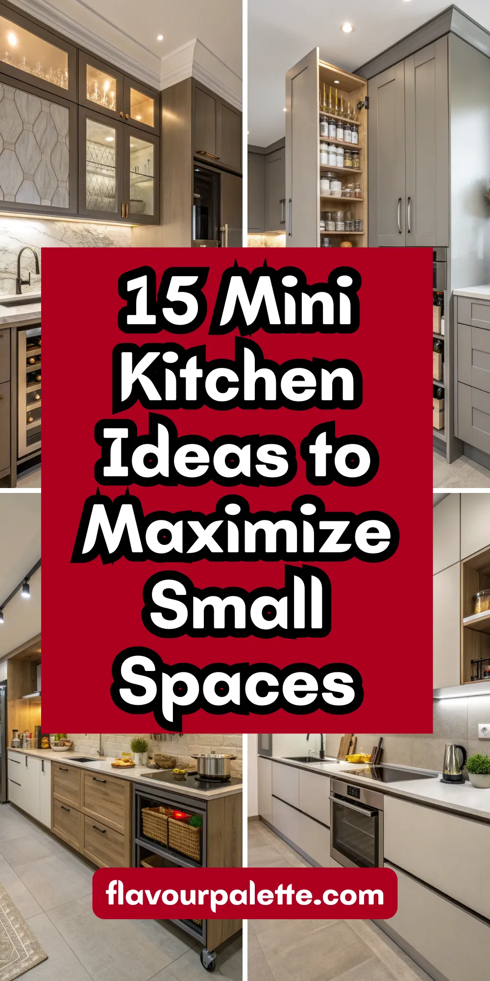 15 Stylish Mini Kitchen Ideas To Maximize Small Spaces