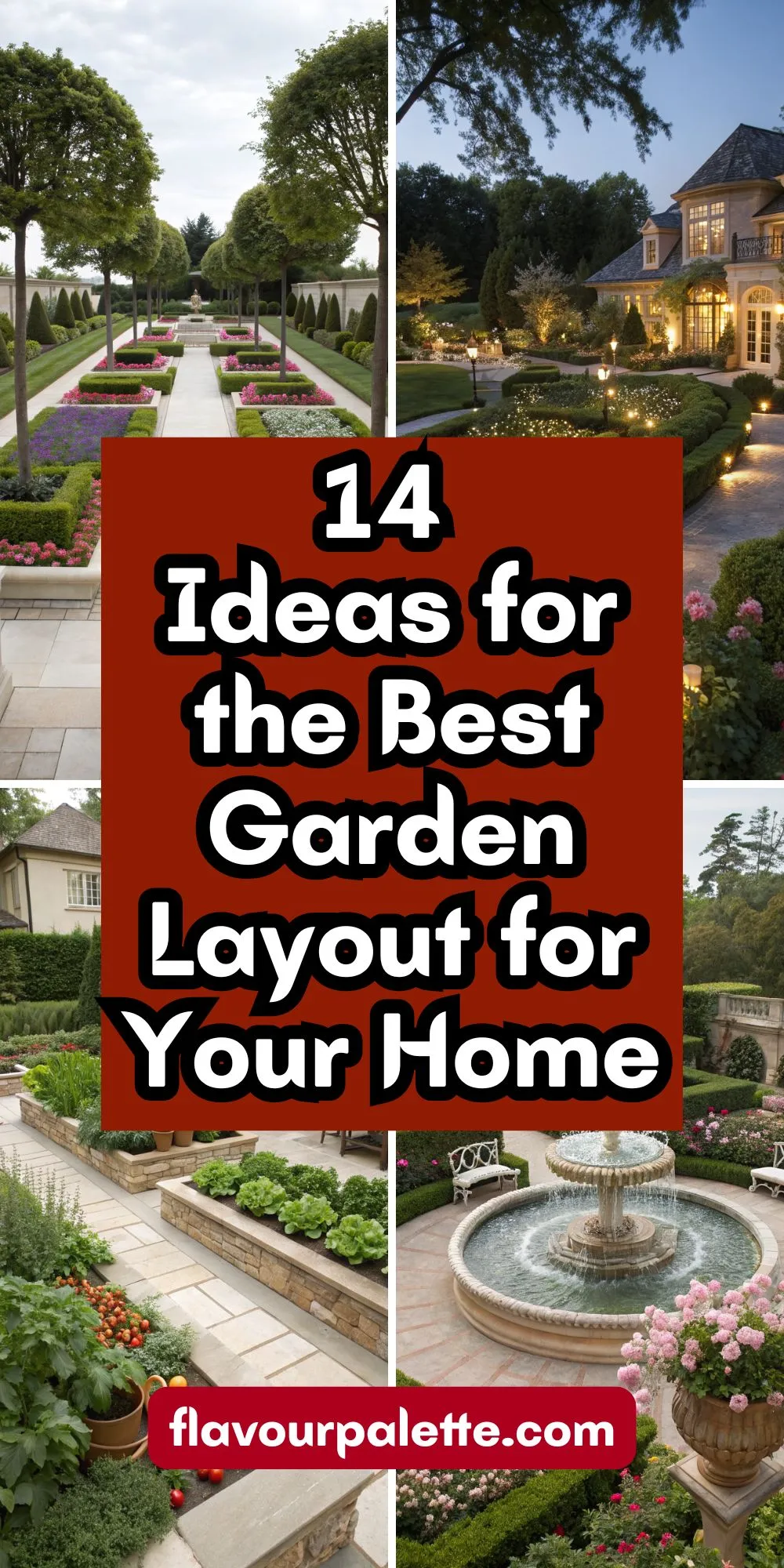 14 Ideas For The Best Garden Layout For Your Home