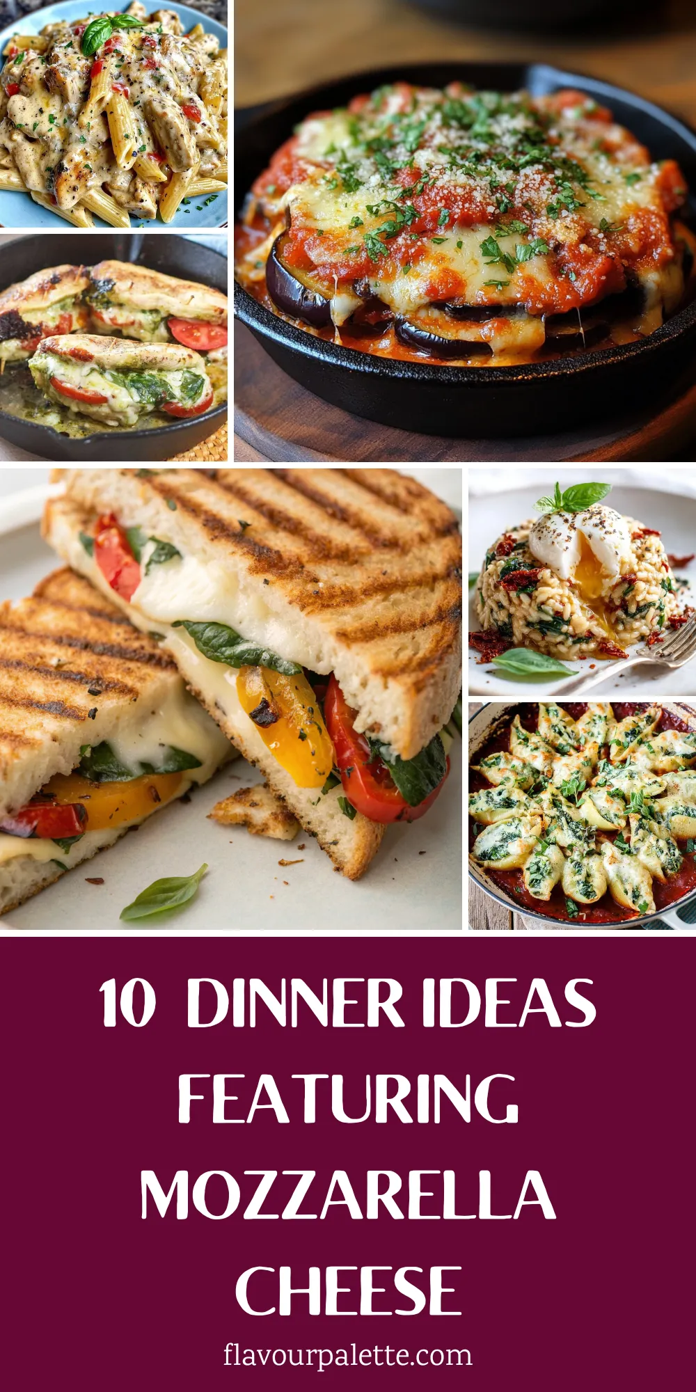 10 Delicious Dinner Ideas Featuring Mozzarella Cheese