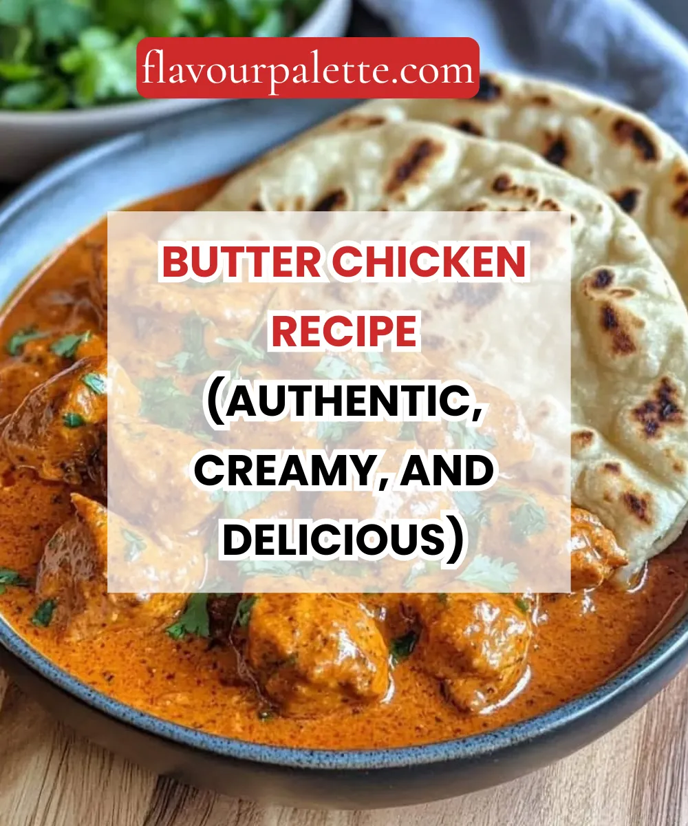 Butter Chicken Recipe (Authentic, Creamy, And Delicious)