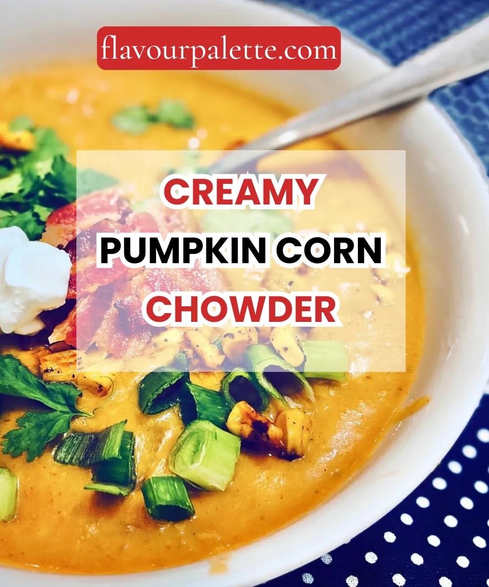 Make This Simple Creamy Pumpkin Corn Chowder