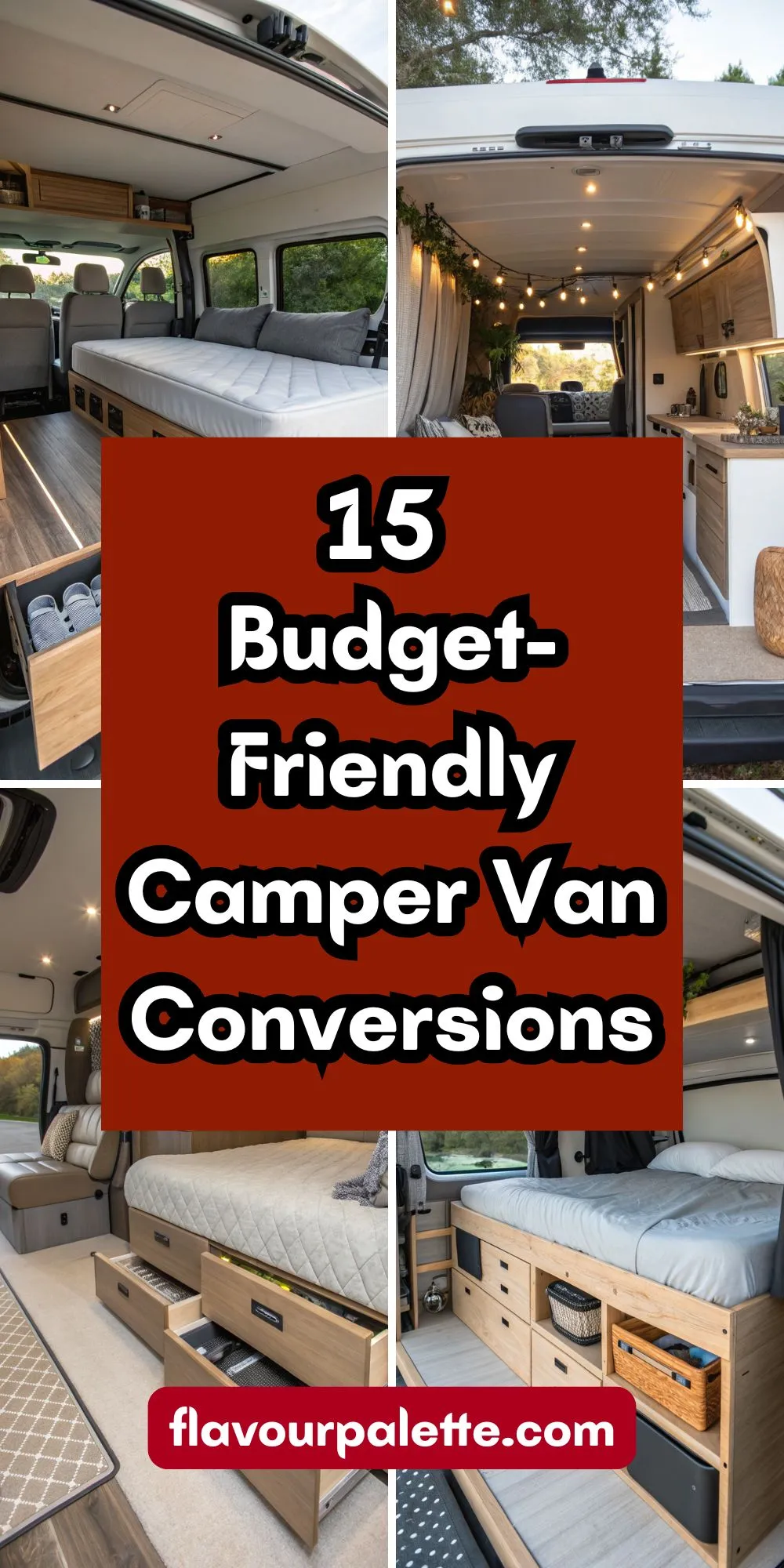 15 Budget-Friendly Camper Van Conversions You Can Easily Recreate