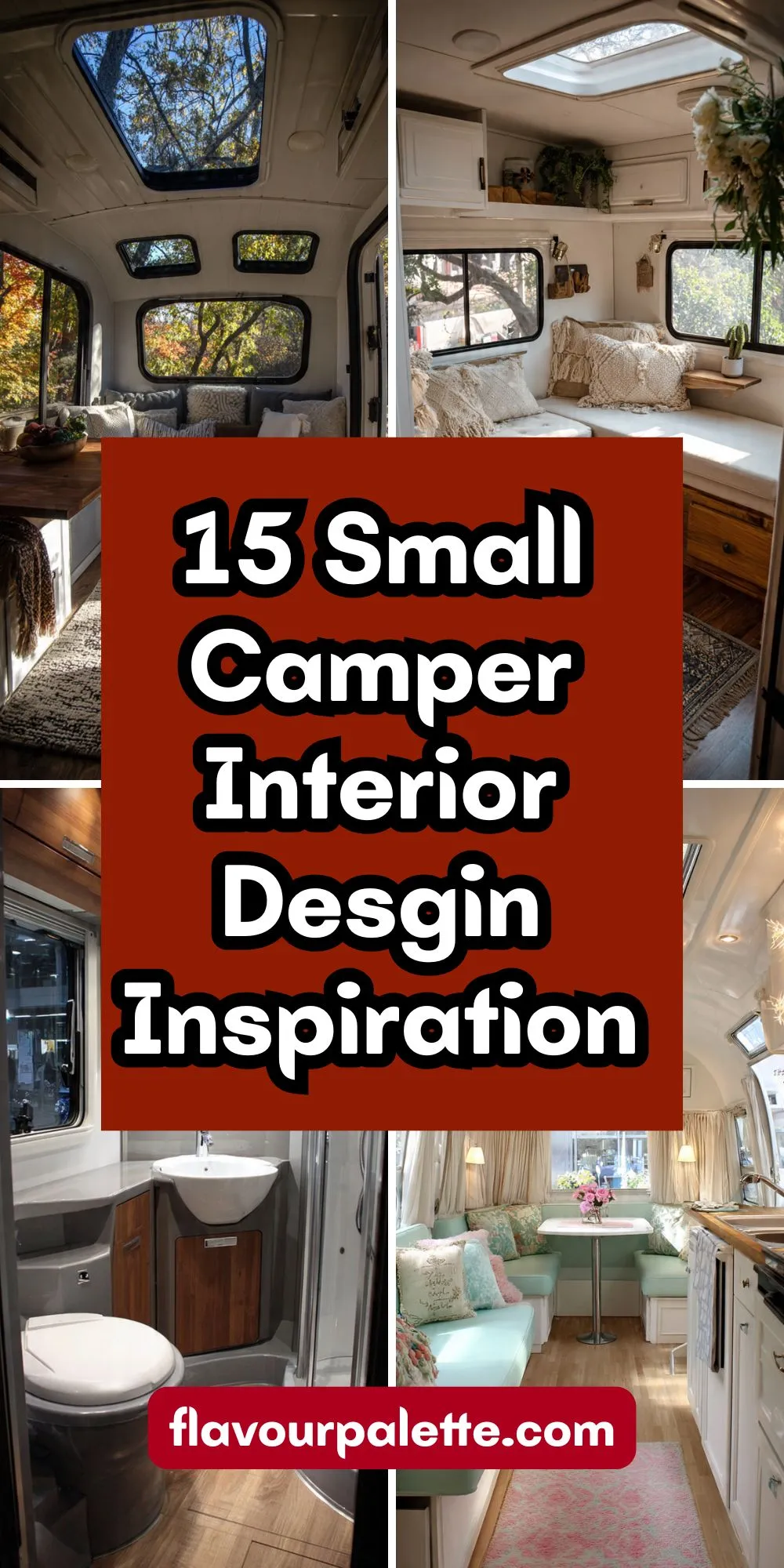15 Small Camper Interior Design Inspirations