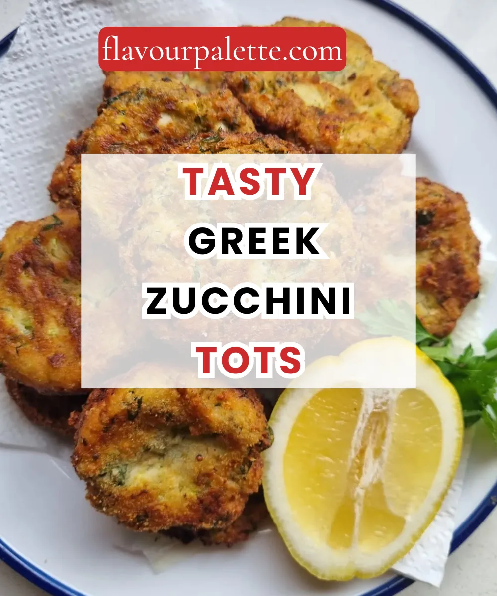 Tasty Greek Zucchini Tots – Keto-Friendly, Cheesy & Oven-Crisped!