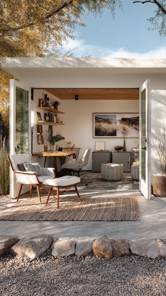 15 Modern Inspiring She Shed Ideas